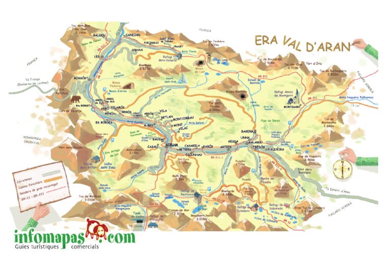 Mapa Val D'aran | PDF