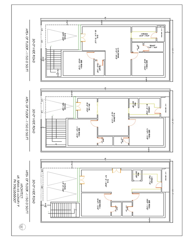 Siri Builders - Ground Floor - Floor Plans | PDF | Home