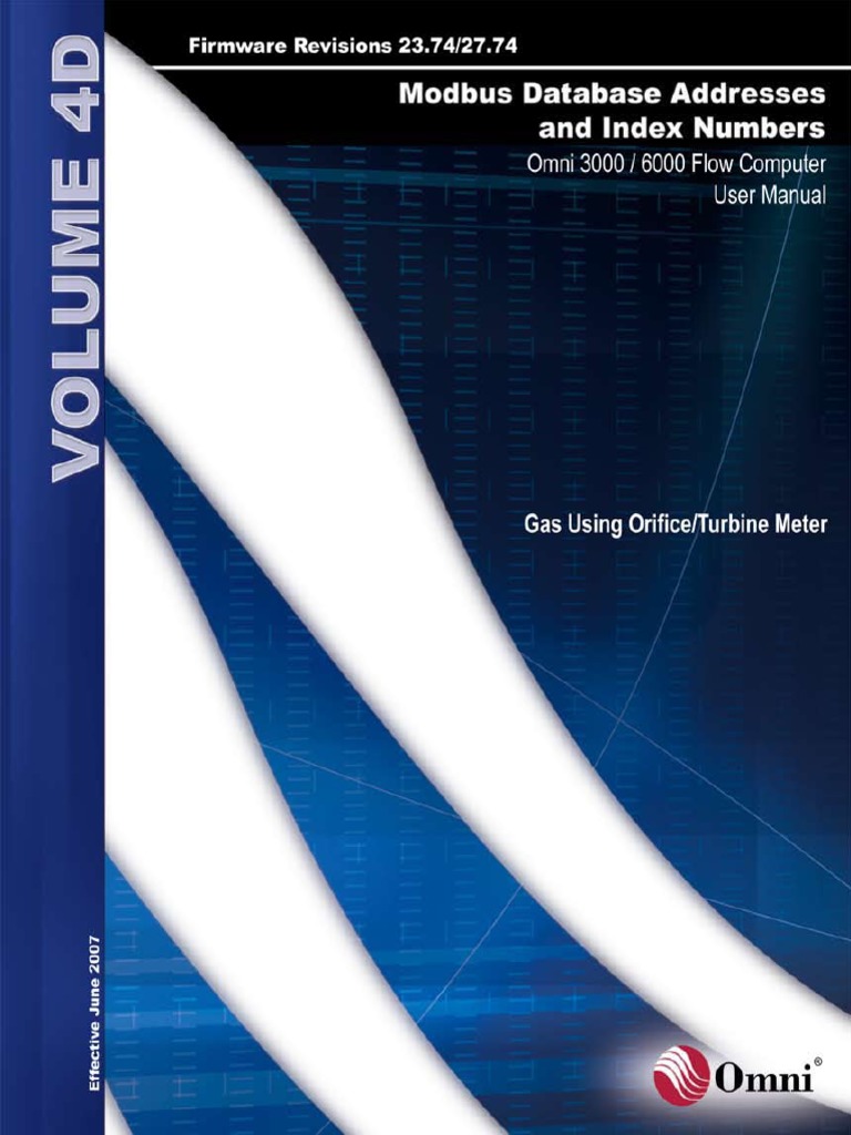 Omni 3000_6000 Modbus Database 4D | PDF | Information Age | Computer Science