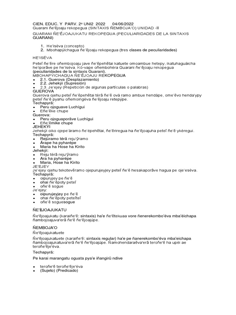 Cien. Educ. y Parv. 2º Uni2 2022 | PDF Cien. Educ. y Parv. 2º Uni2 2022 | PDF