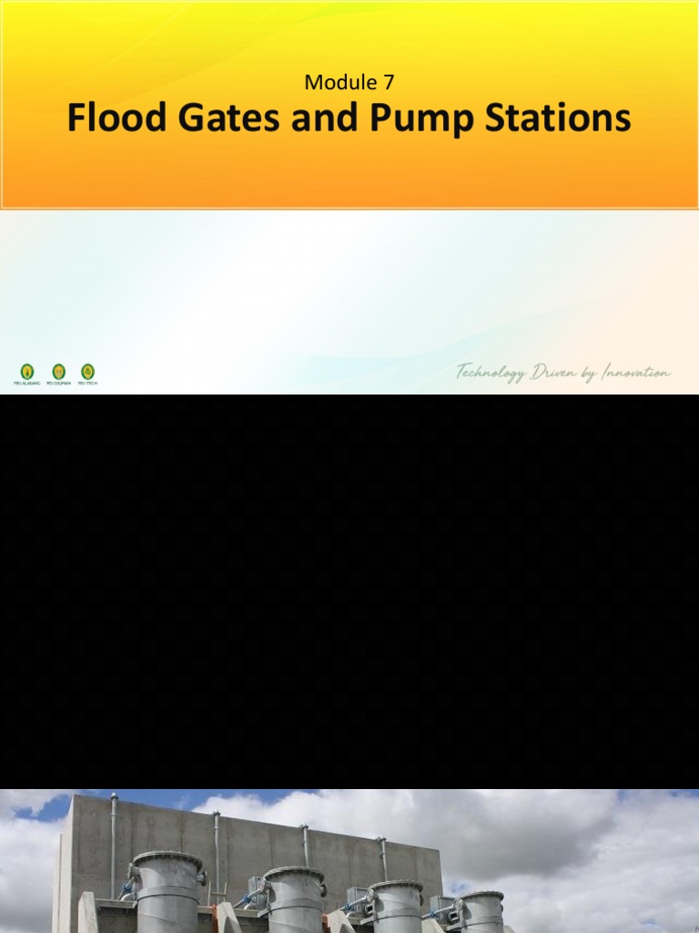Flood Pump Station Design Guide | PDF | Flood | Discharge (Hydrology)
