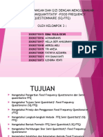 Analisis SQ-FFQ untuk Mahasiswa | PDF