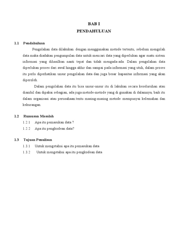 5-Makalah Entry Dan Coding Data | PDF | Bisnis