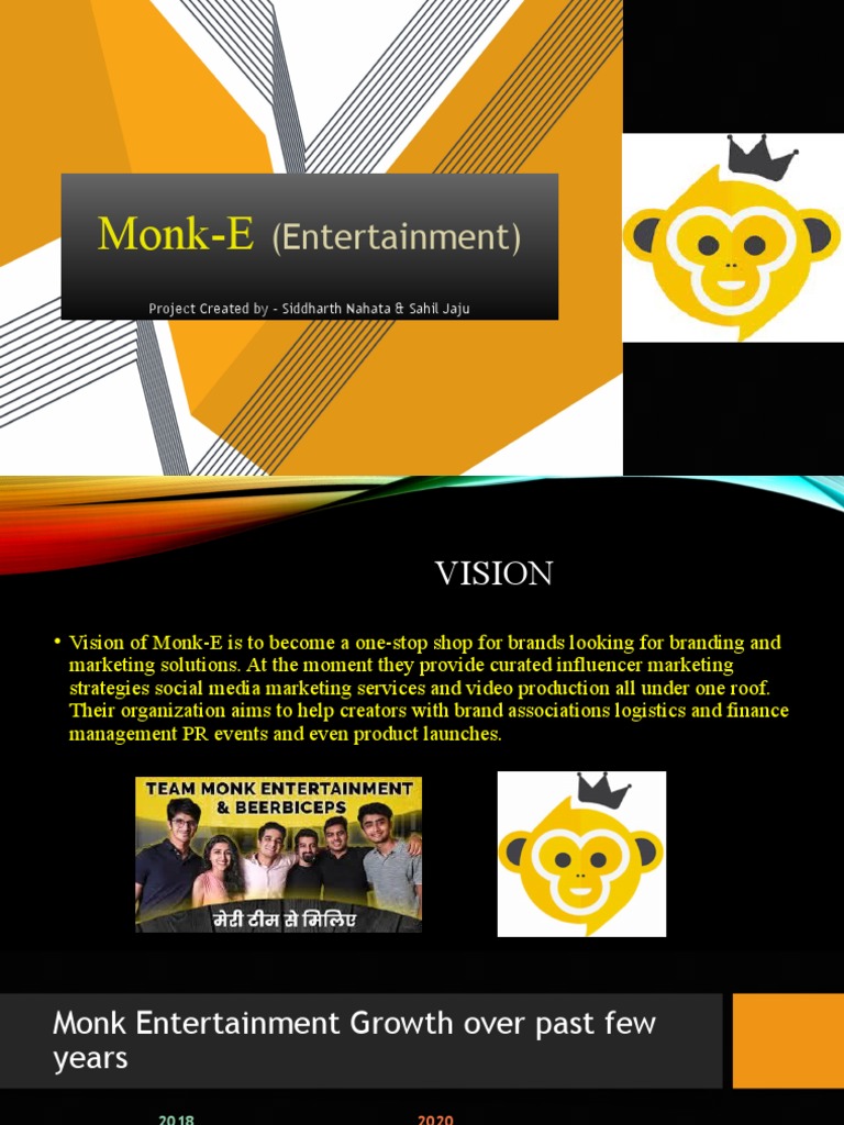 Monk E (Entertainment) | PDF | Digital Marketing | Communication