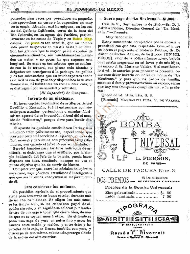 El Aceite de Tortuga 1896-2 | PDF