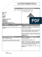 Hoja de Seguridad: Trapos Contaminados | PDF | Contaminación | Agua