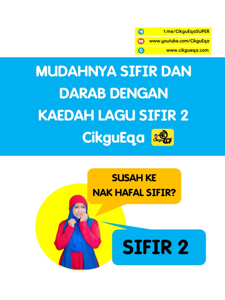 Modul Pelaksanaan Penguasaan Sifir 2 Dengan Kaedah Lagu Sifir 2 ...