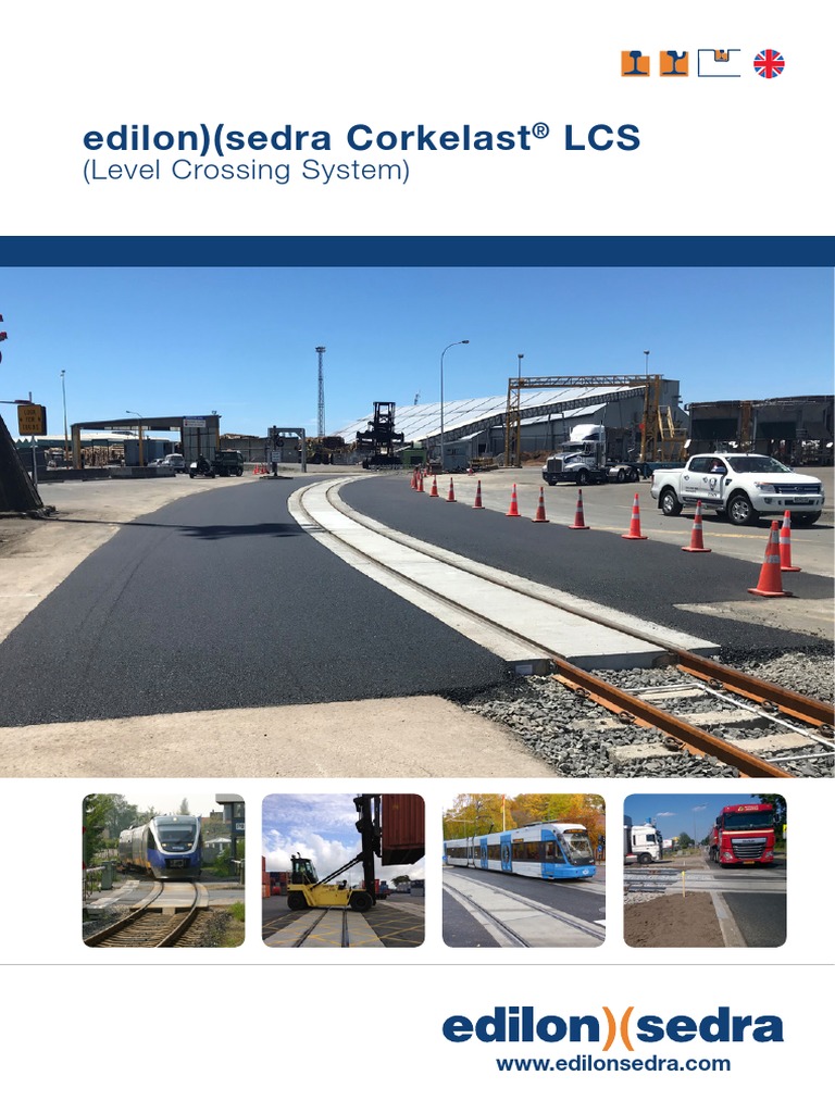Brochure edilonsedra-Corkelast®-LCS EN | PDF | Rail Transport | Concrete