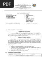 Syllabus Introduction To Industrial Arts (Part 1) | PDF | Educational Assessment | Drawing