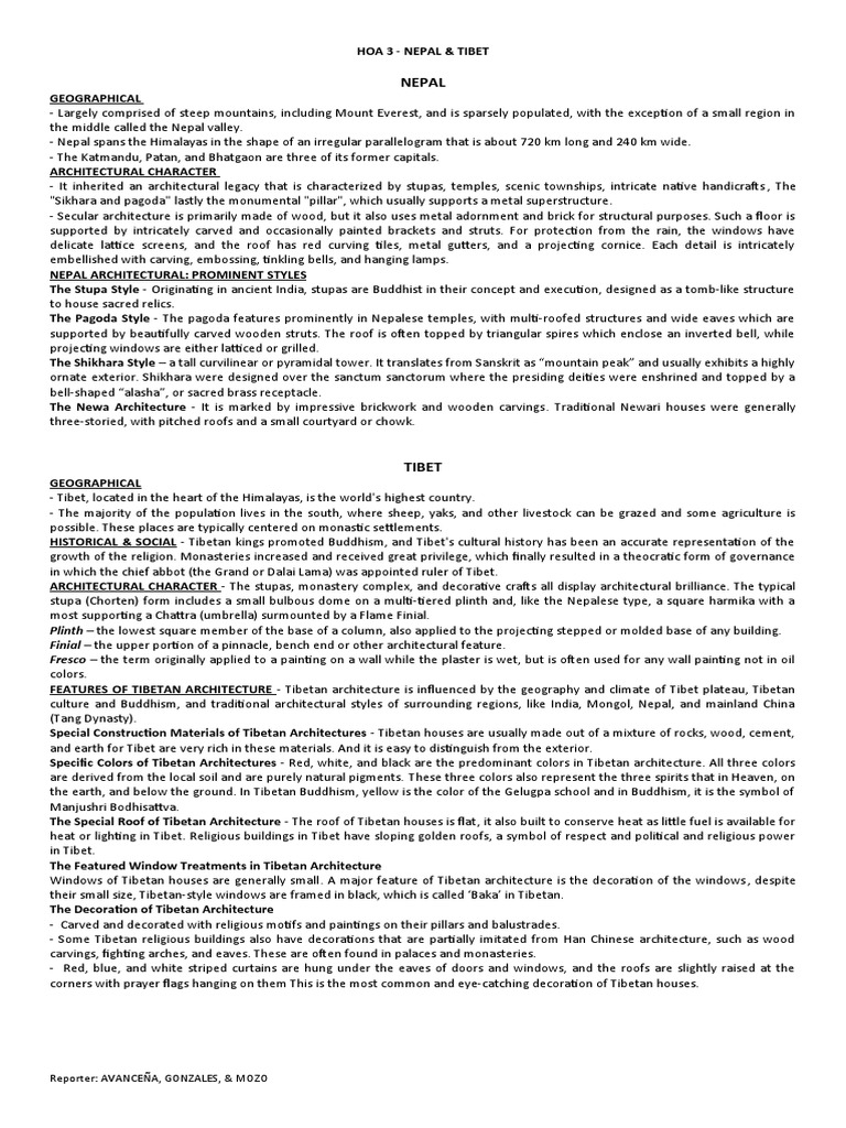 HOA-3-summary | PDF | Tibet | Tibetan Buddhism