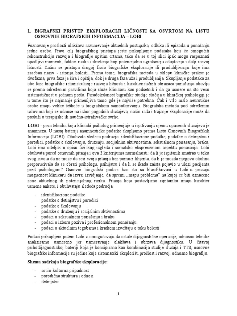 Metode Klinicke Procene | PDF