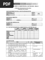 INFORME Maraton de Lectura | PDF