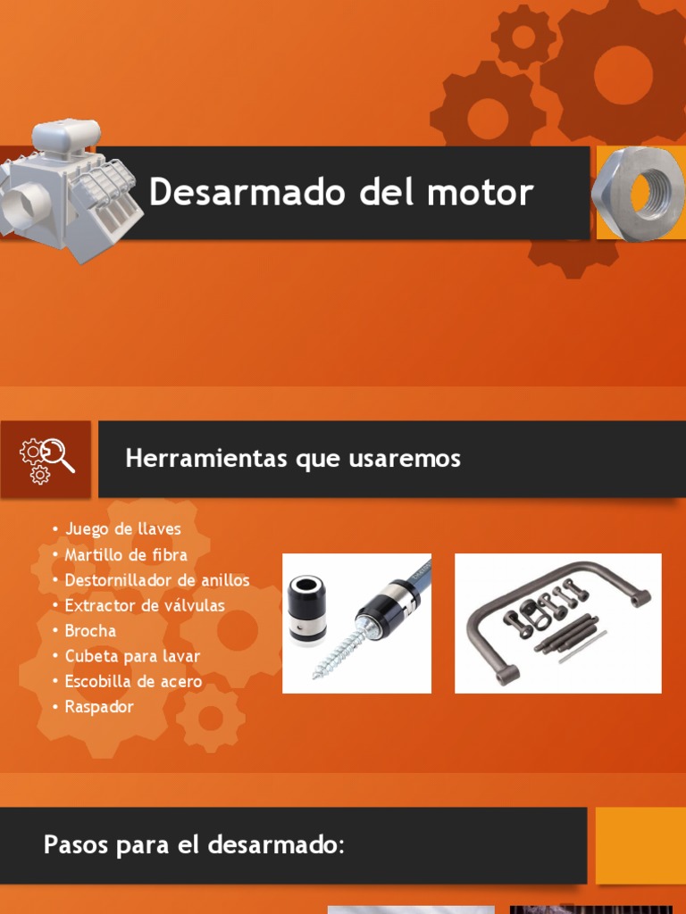 Desarmado de Motor | PDF