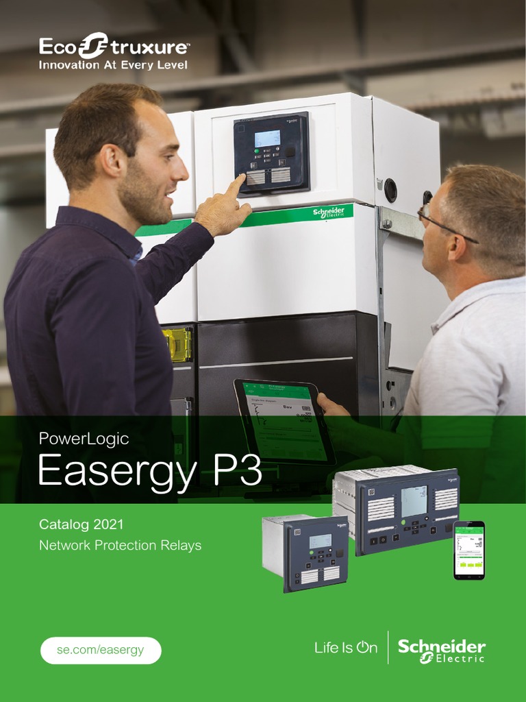 Easergy P3: Powerlogic | PDF | Ac Power | Transformer