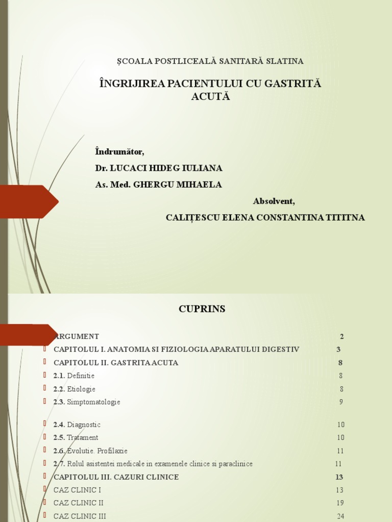 Gastrita | PDF