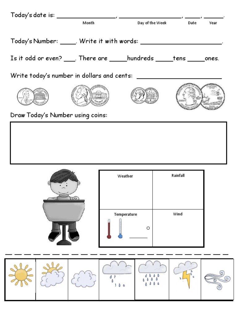 Calendar Math Activities for Grades 1-2 | PDF | Nature