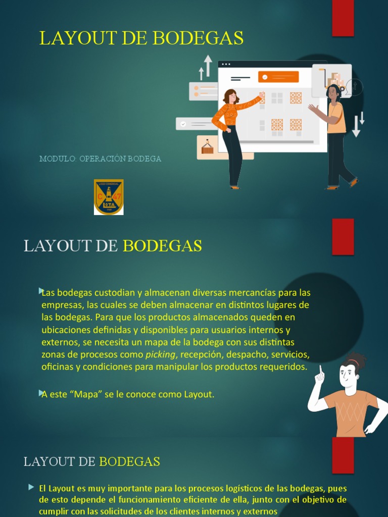 Operación Bodega Layout de Bodega 2 | PDF | Almacén | Informática