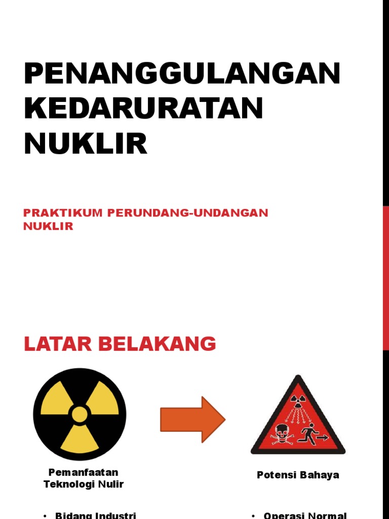 Kedaruratan Nuklir Pdf