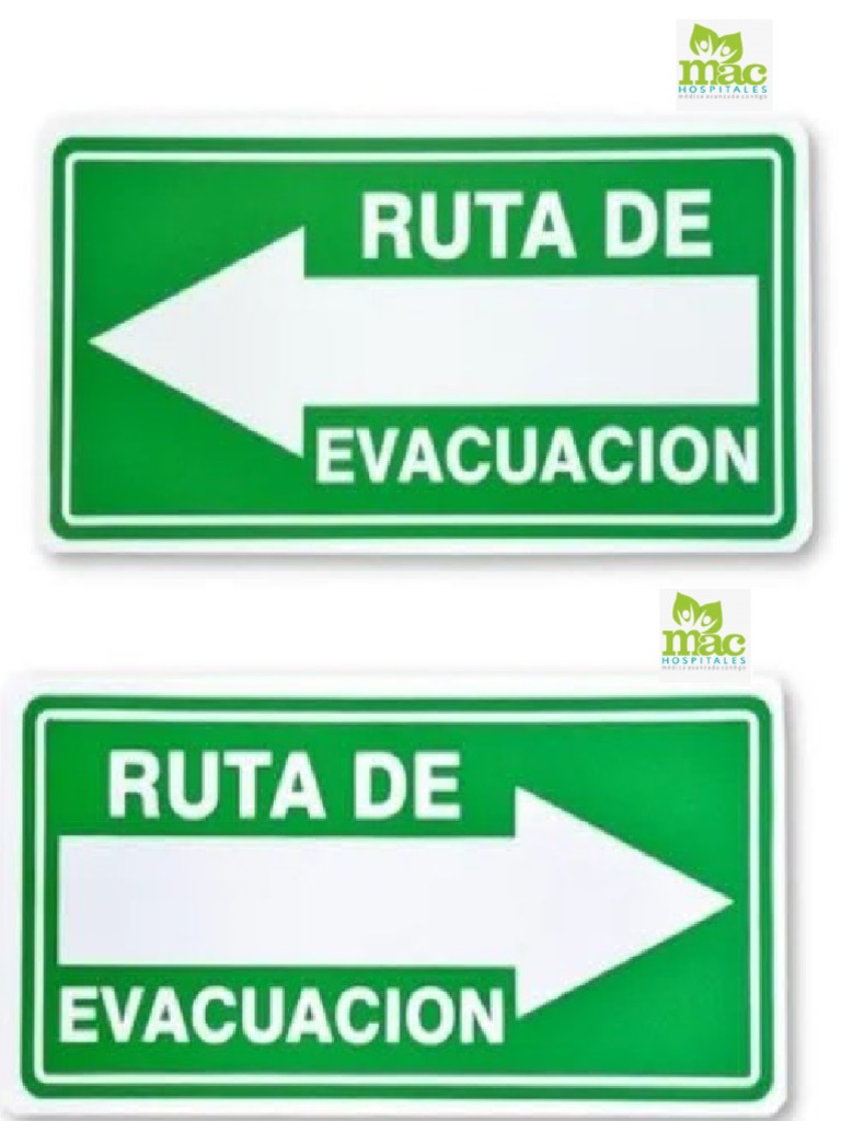 Rutas de Evacuacion | PDF
