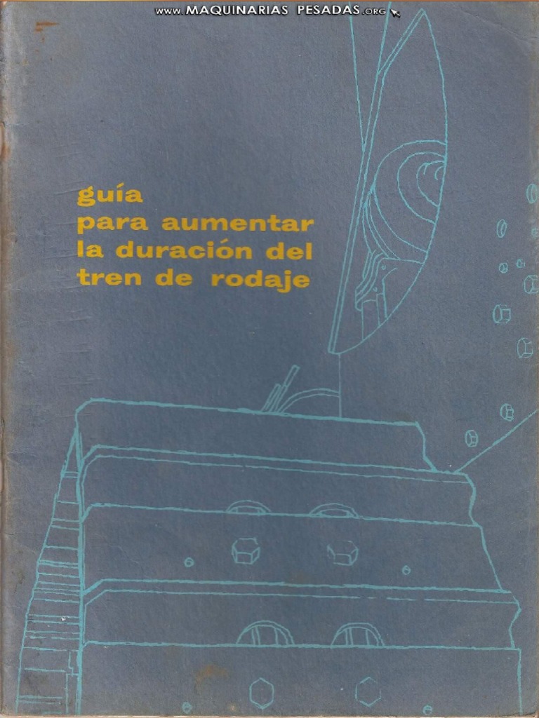 Manual Mantenimiento Tren | PDF | Ultrasonido | Engranaje