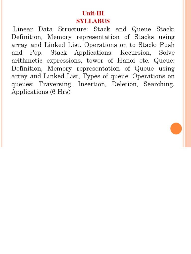 Stack And Queue Data Structures Memory Representations And Applications Pdf Queue Abstract