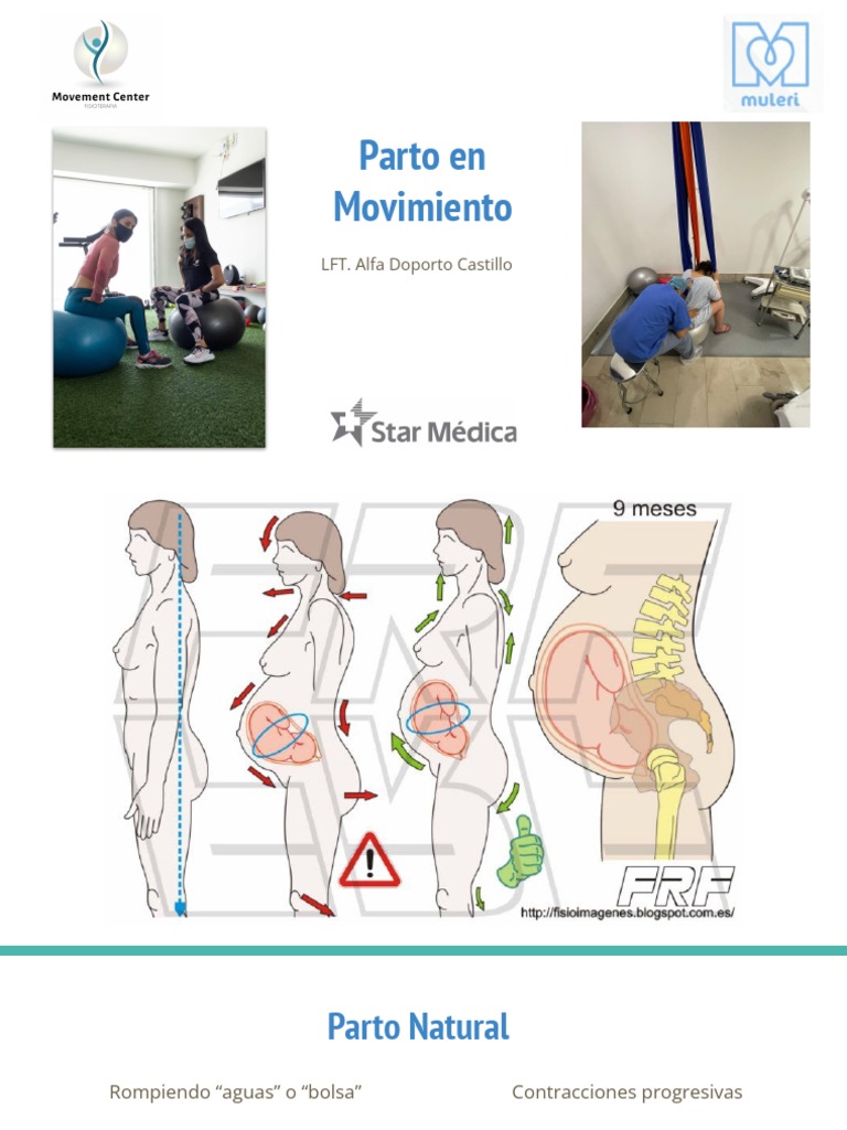 Posturas y técnicas para un parto natural | PDF