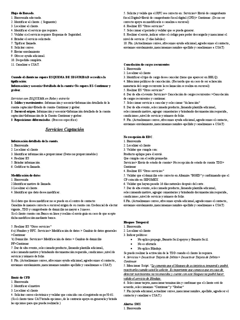 Proceso de Llamadas en Intranet Sepomex | PDF | Informática ...