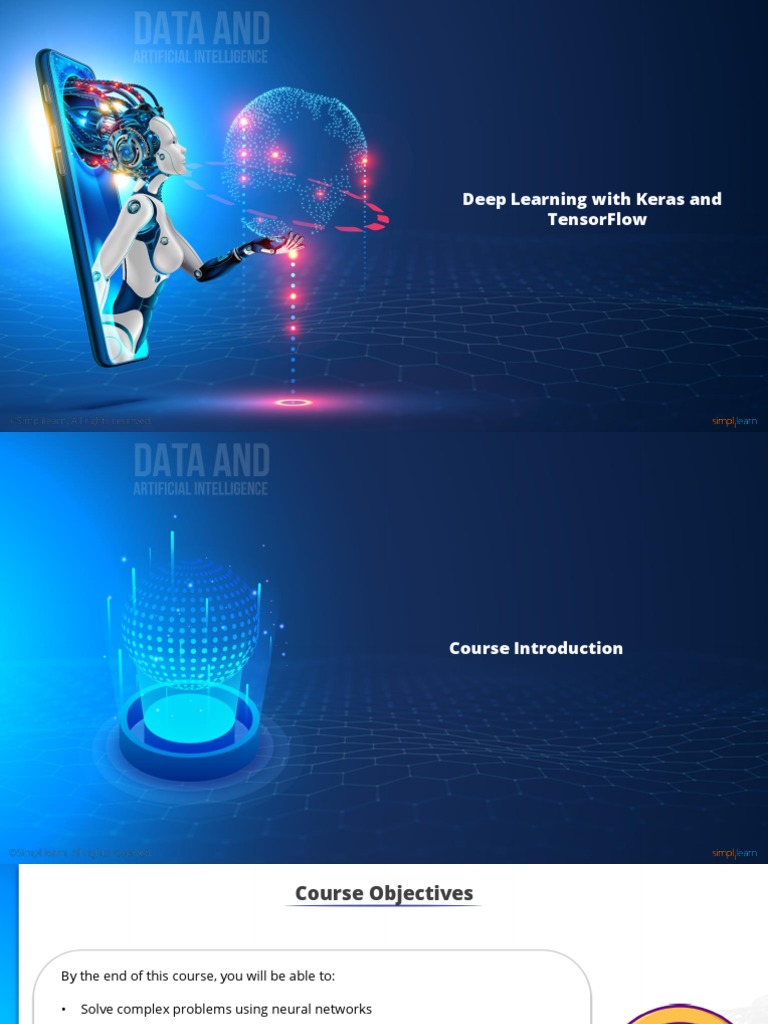 Lesson 1 - Course - Introduction | PDF | Deep Learning | Machine Learning Lesson 1 - Course - Introduction | PDF | Deep Learning | Machine Learning