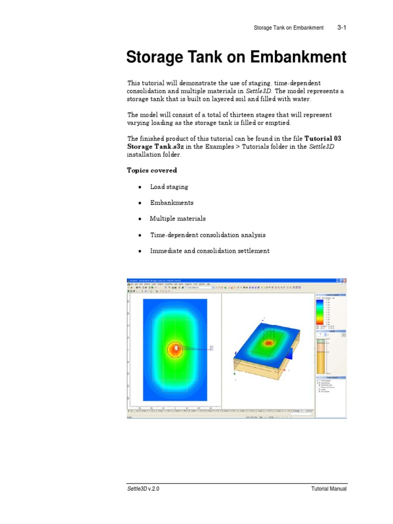 Tutorial 03 Storage Tank | PDF | Stress (Mechanics) | Microsoft Excel