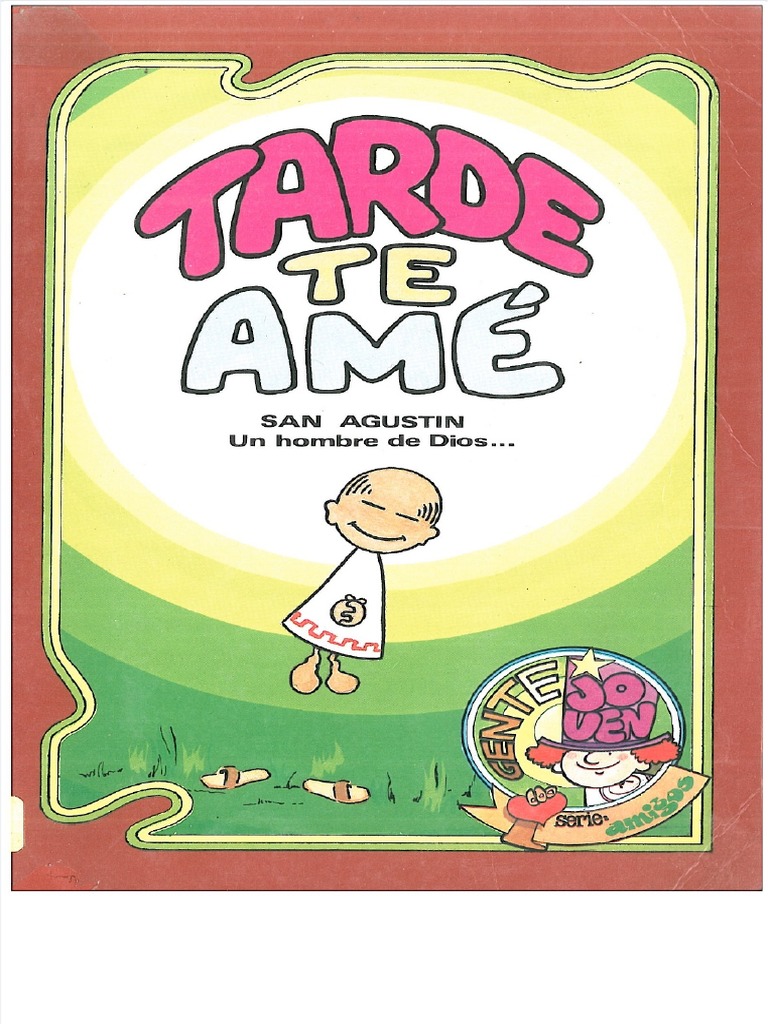 Tarde Te Ame Agustin | PDF