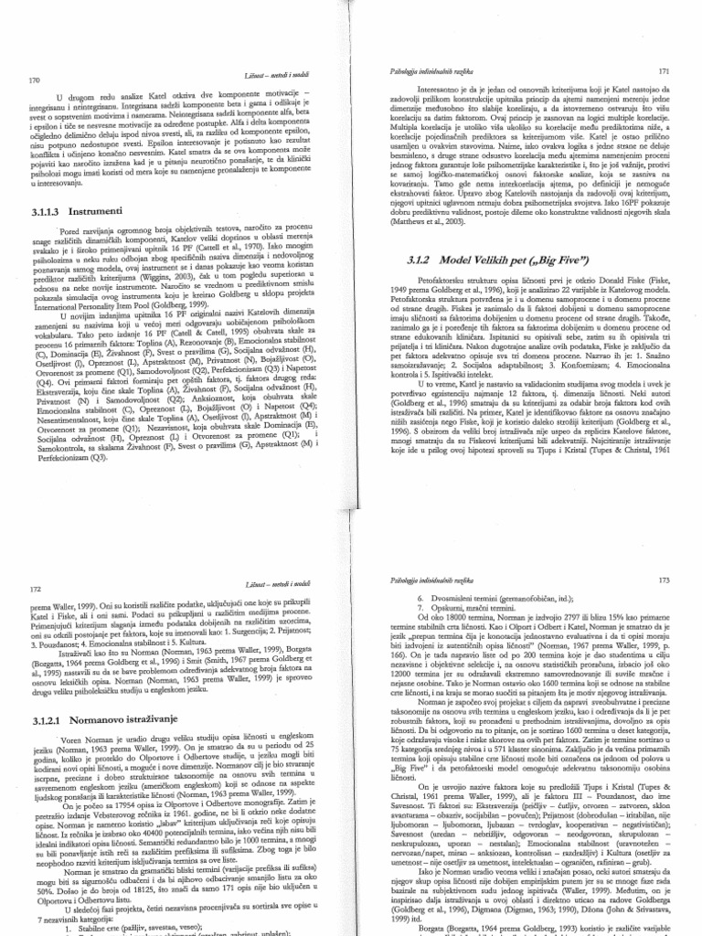 PL1 Lekcija 12 Velikih 5 | PDF