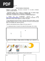 Tarea de Comunic 1 Letra L | PDF