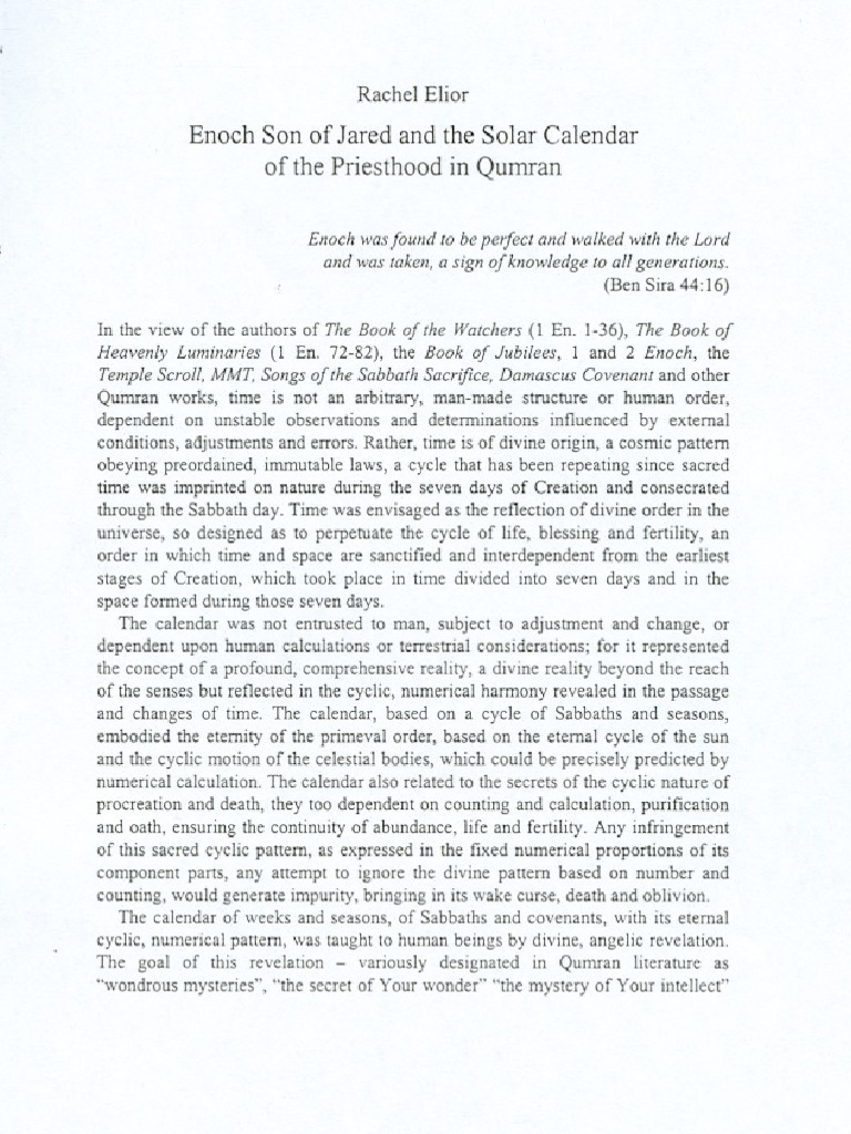 Enoch | PDF