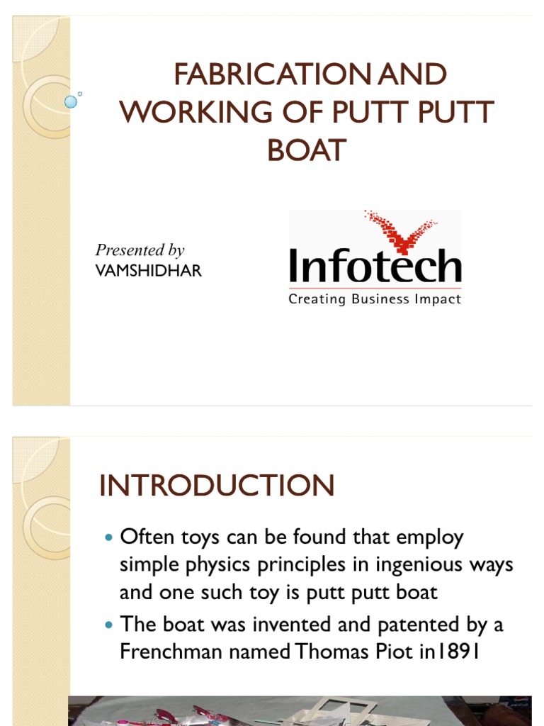 Understanding Pop Pop Boats | PDF