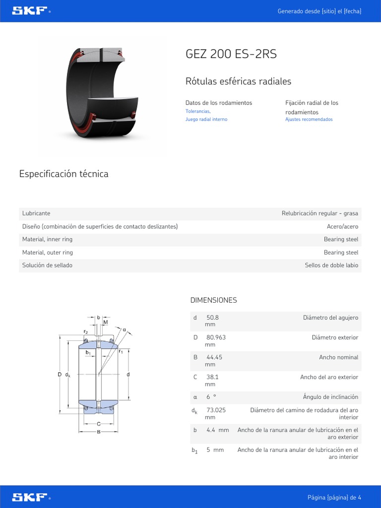 Rotula SKF Doble Sello | PDF | Red mundial | Internet y web