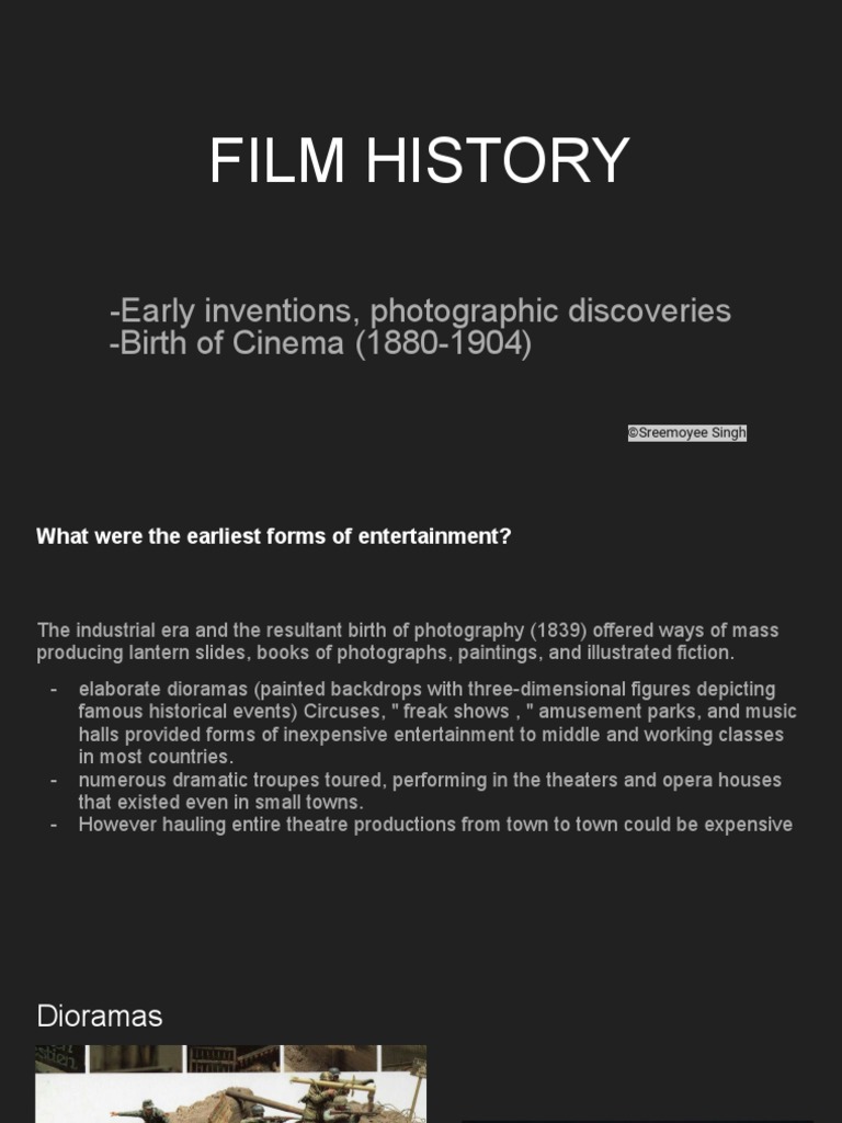 Early Film History | PDF | Art | Young Adult