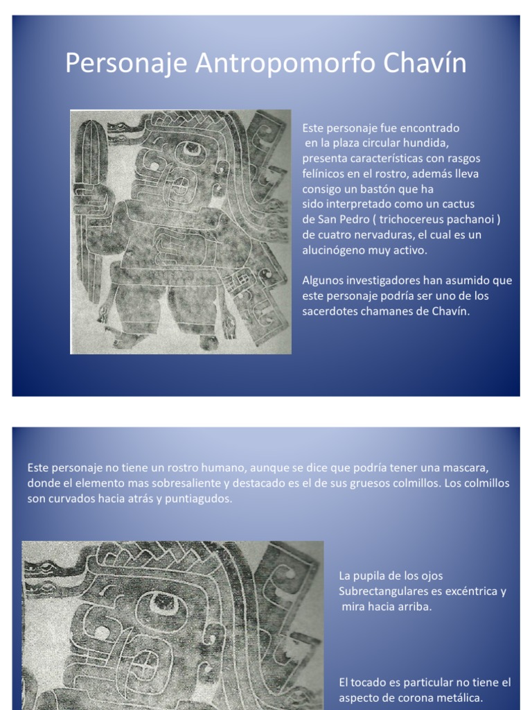 Iconografia Chavin Sacerdote Shaman | PDF