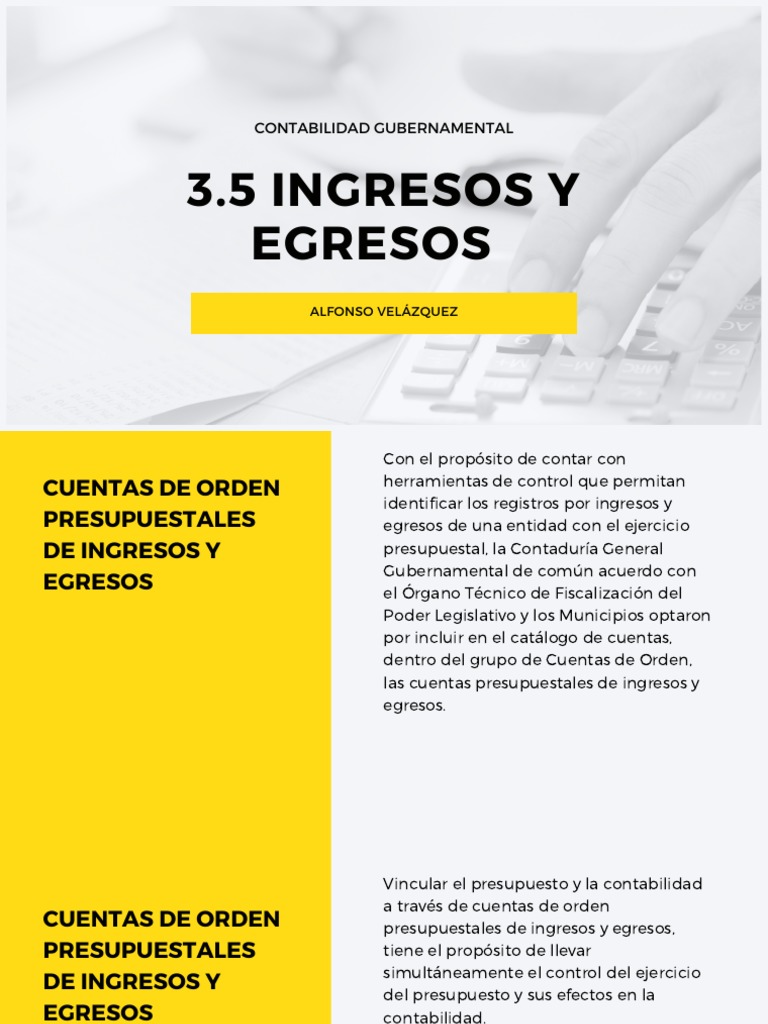 Egresos y Control Presupuestal Gubernamental | PDF | Presupuesto ...