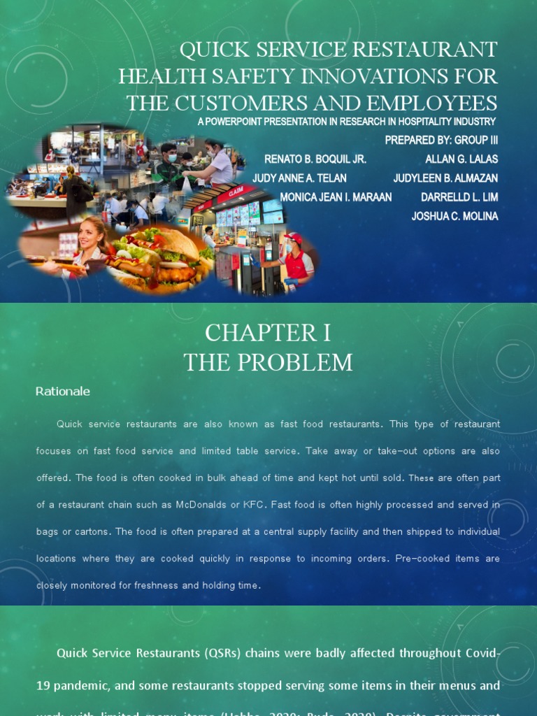 QSR Health Safety Innovations Post-COVID | PDF | Fast Food Restaurants ...