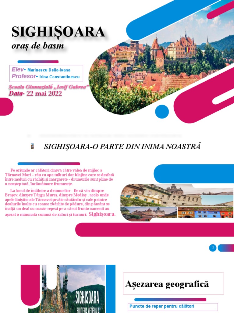 SIGHIȘOARA-Delia Marinescu | PDF