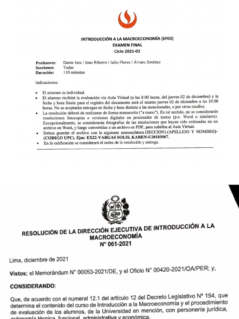 Final Macro Intro | PDF