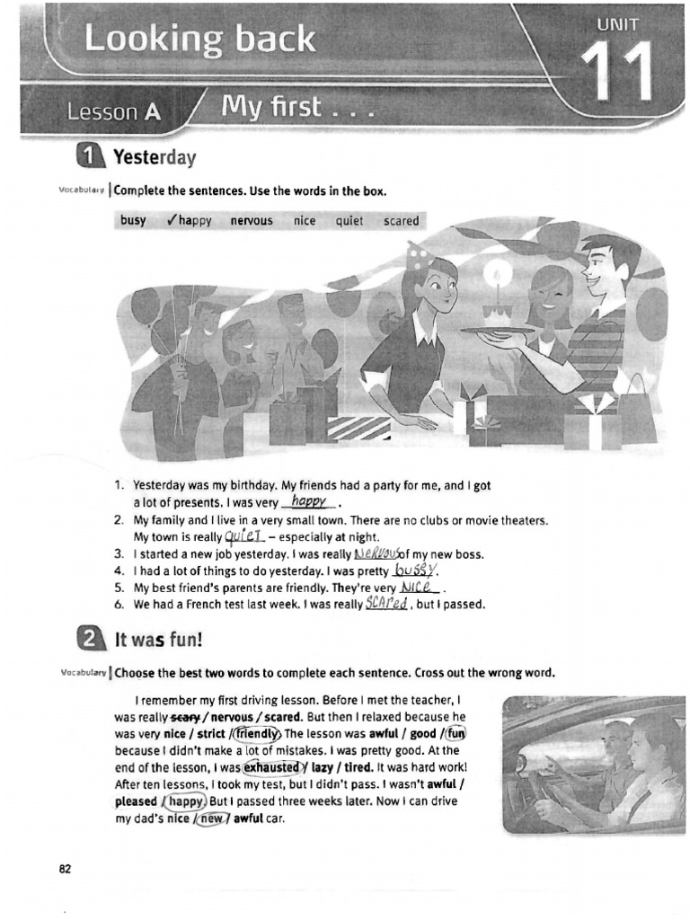 Touchstone 1 WB Unit 11 - Teudis Morillo | PDF