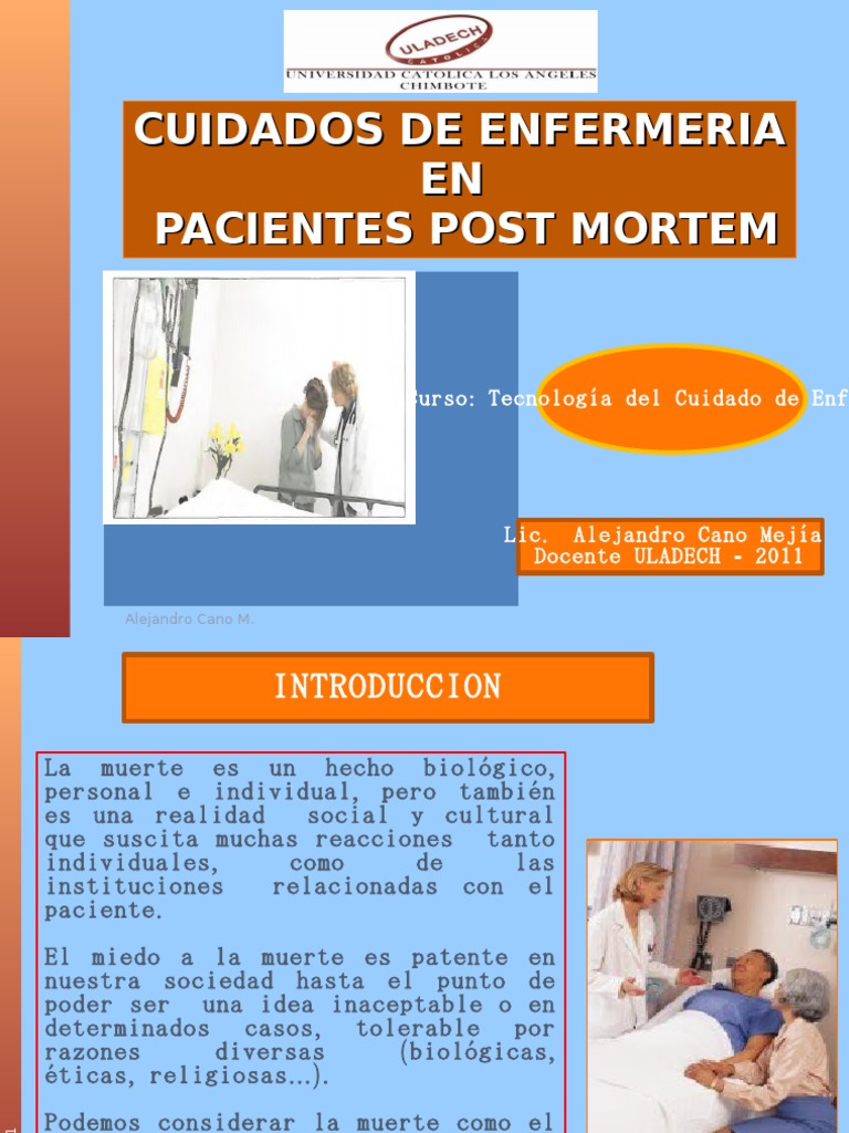 Cuidados Post Mortem - ACanoM | Descargar gratis PDF | Cremación | Muerte Cuidados Post Mortem - ACanoM | Descargar gratis PDF | Cremación | Muerte