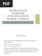 11 Patrones Funcionales Marjorie Gordon | PDF | Conceptos psicologicos | Ciencias del comportamiento