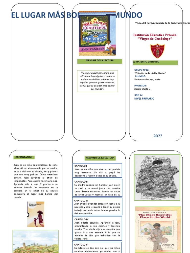 Triptico Modelo | PDF