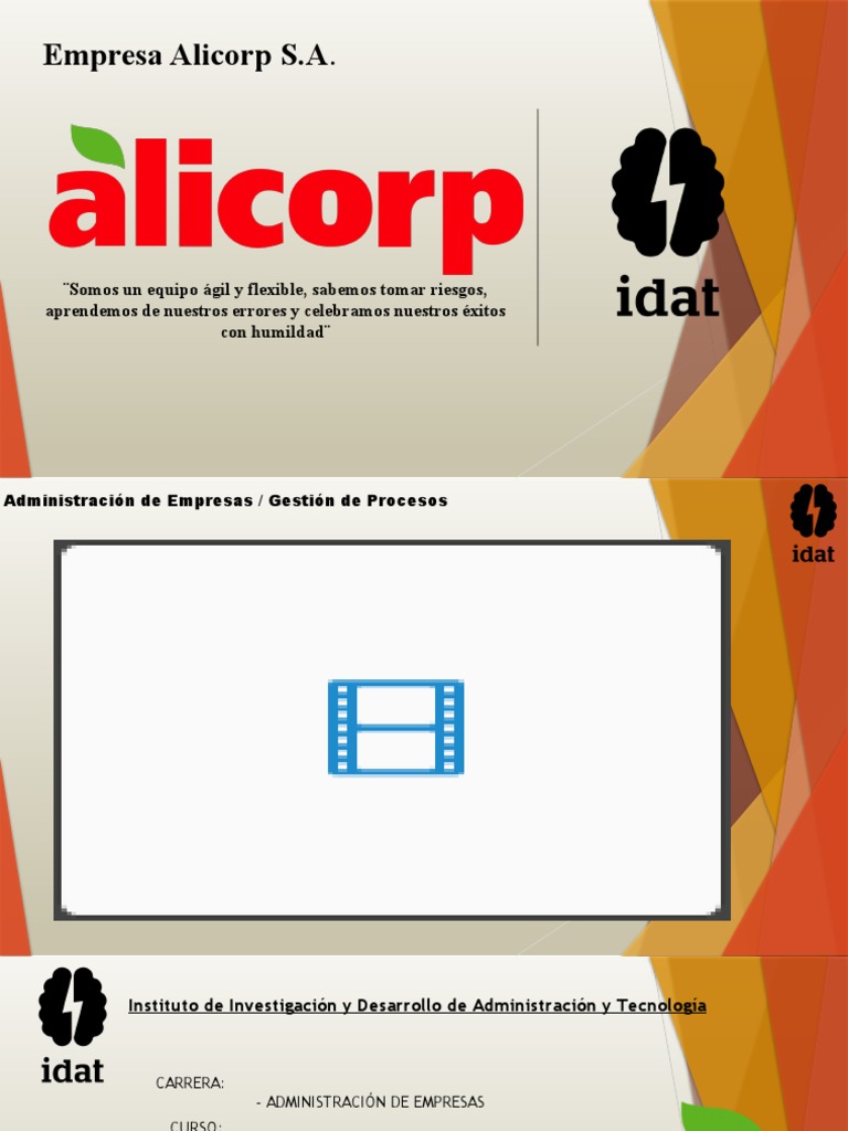 Gestion de Procesos - Alicorp | PDF | Calidad (comercial) | Business