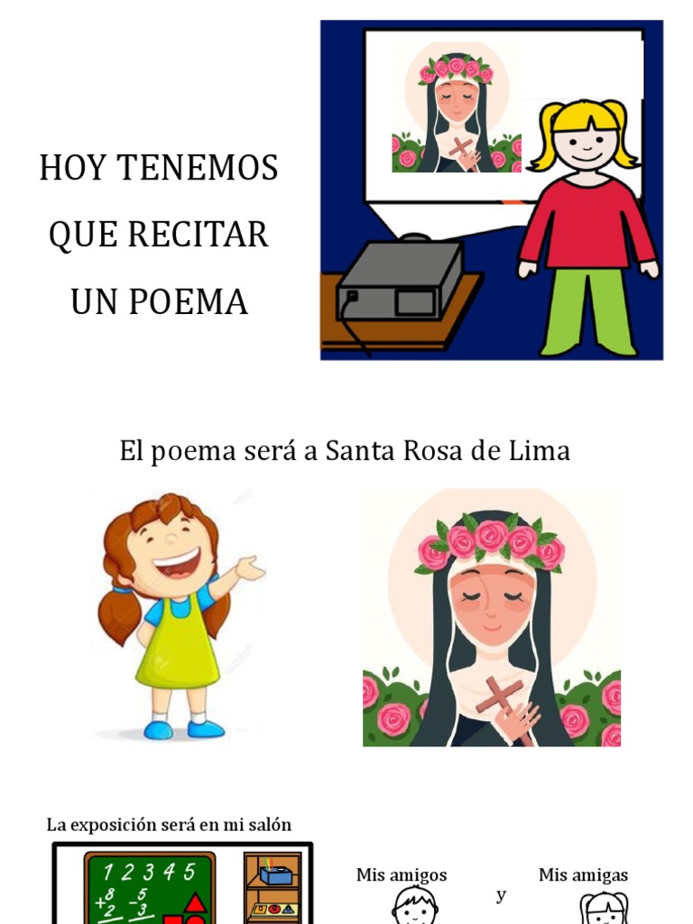 Hoy Tenemos Que Recitar Un Poema | PDF