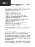 Calificación Test de Sacks | PDF | Adultos | Ciencias del comportamiento