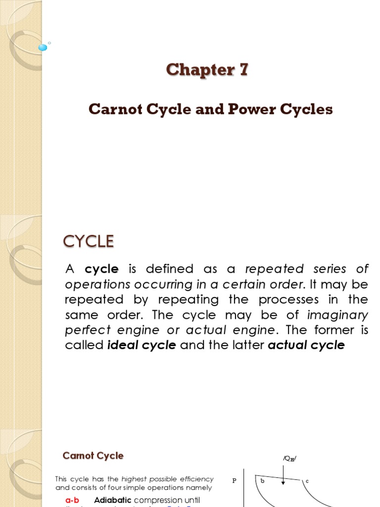 Power Cycles | PDF | Branches Of Thermodynamics | Mechanical Engineering
