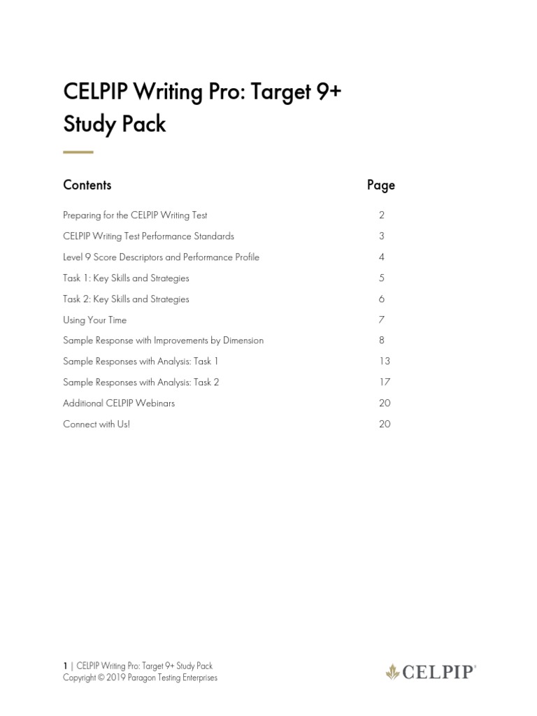 Writing Pro Target 9 Study Pack | PDF | Vocabulary | Question